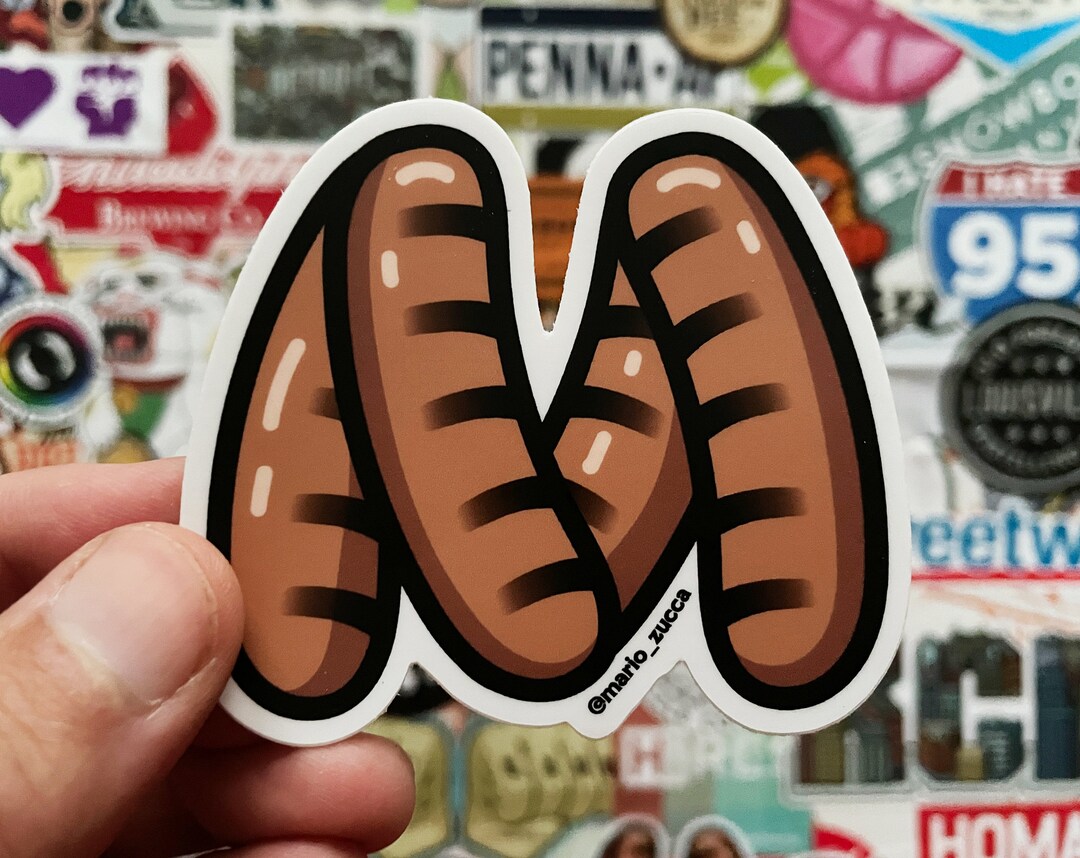 Milwaukee "mmmm Brats" Sticker - Etsy