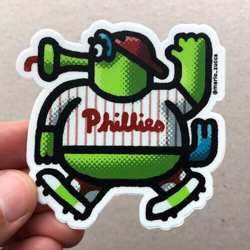 Phillie Phanatic Sticker - Etsy