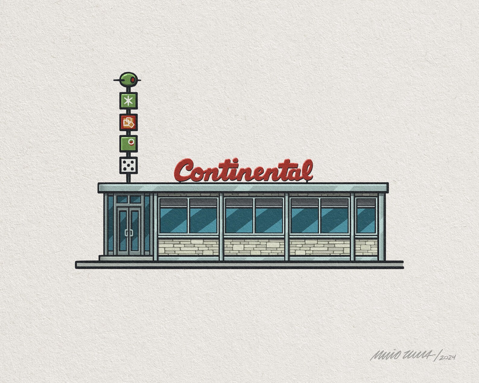 Comida de Filadelfia – El Continental - Etsy México