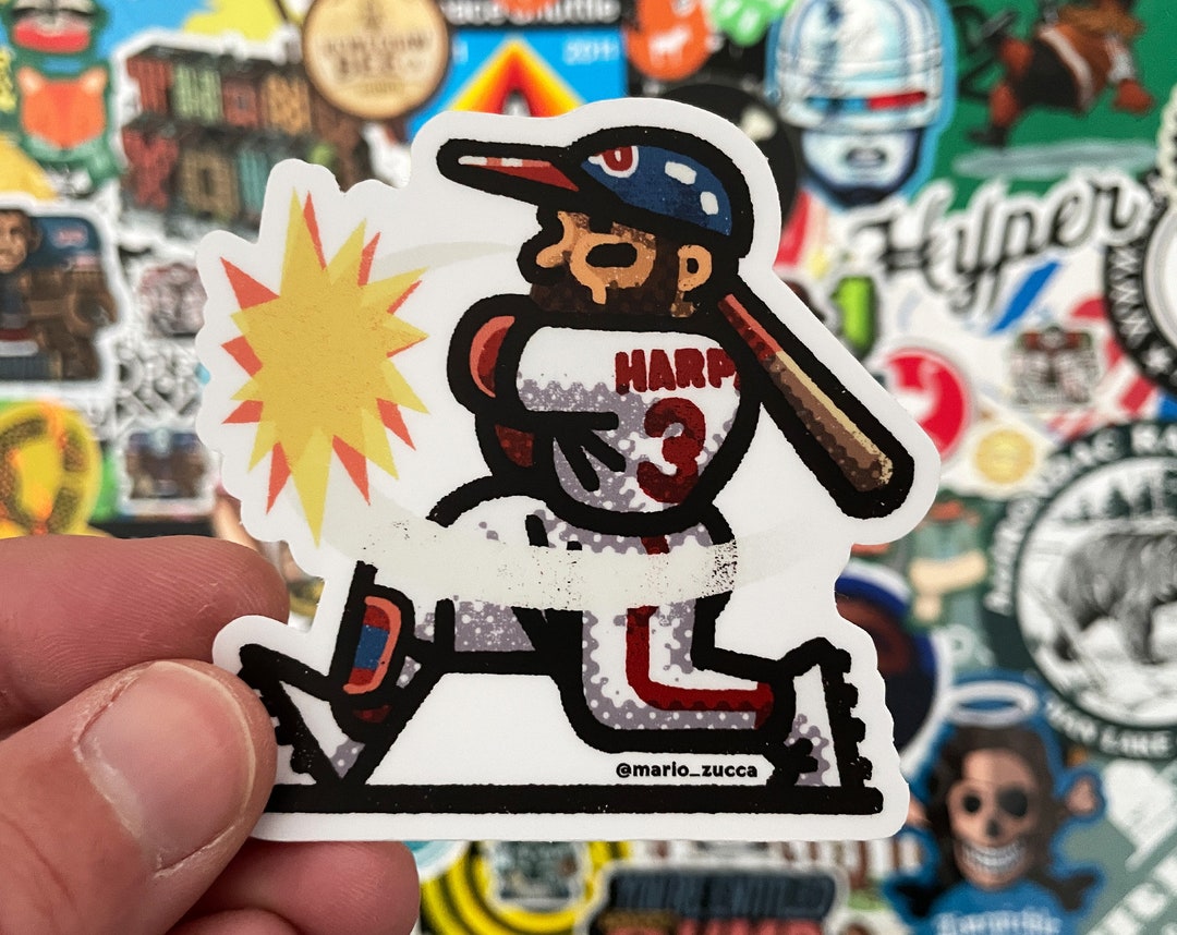Bryce Harper Sticker - Etsy