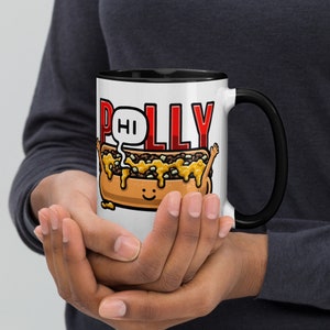 P(hi)lly Cheesesteak Mug With Color Inside - Etsy