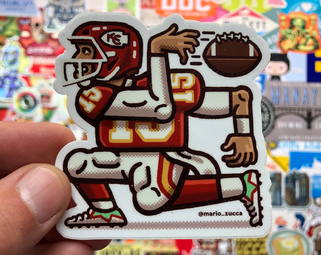 Patrick Mahomes Sticker - Etsy