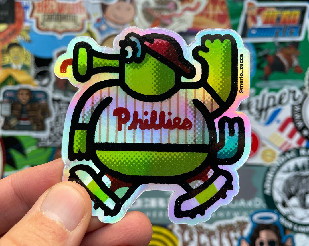 Phillie Phanatic *holo* Sticker - Etsy