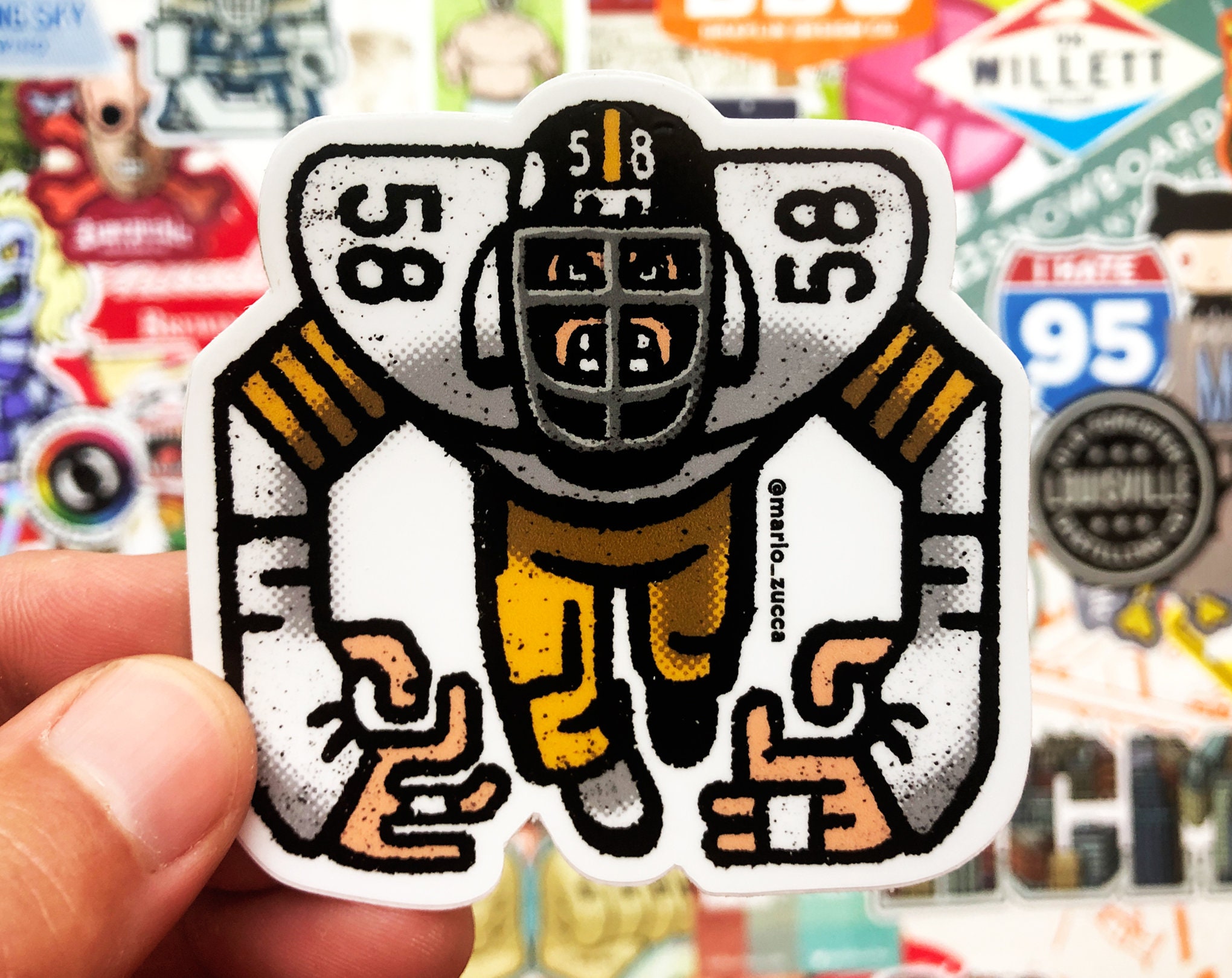 Jack Lambert Sticker - Etsy