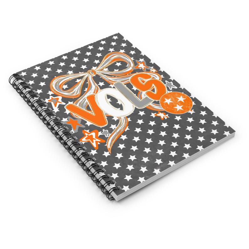 Tennessee Vols Spiral Notebook: 6" X 8", 118 Ruled Pages - Etsy