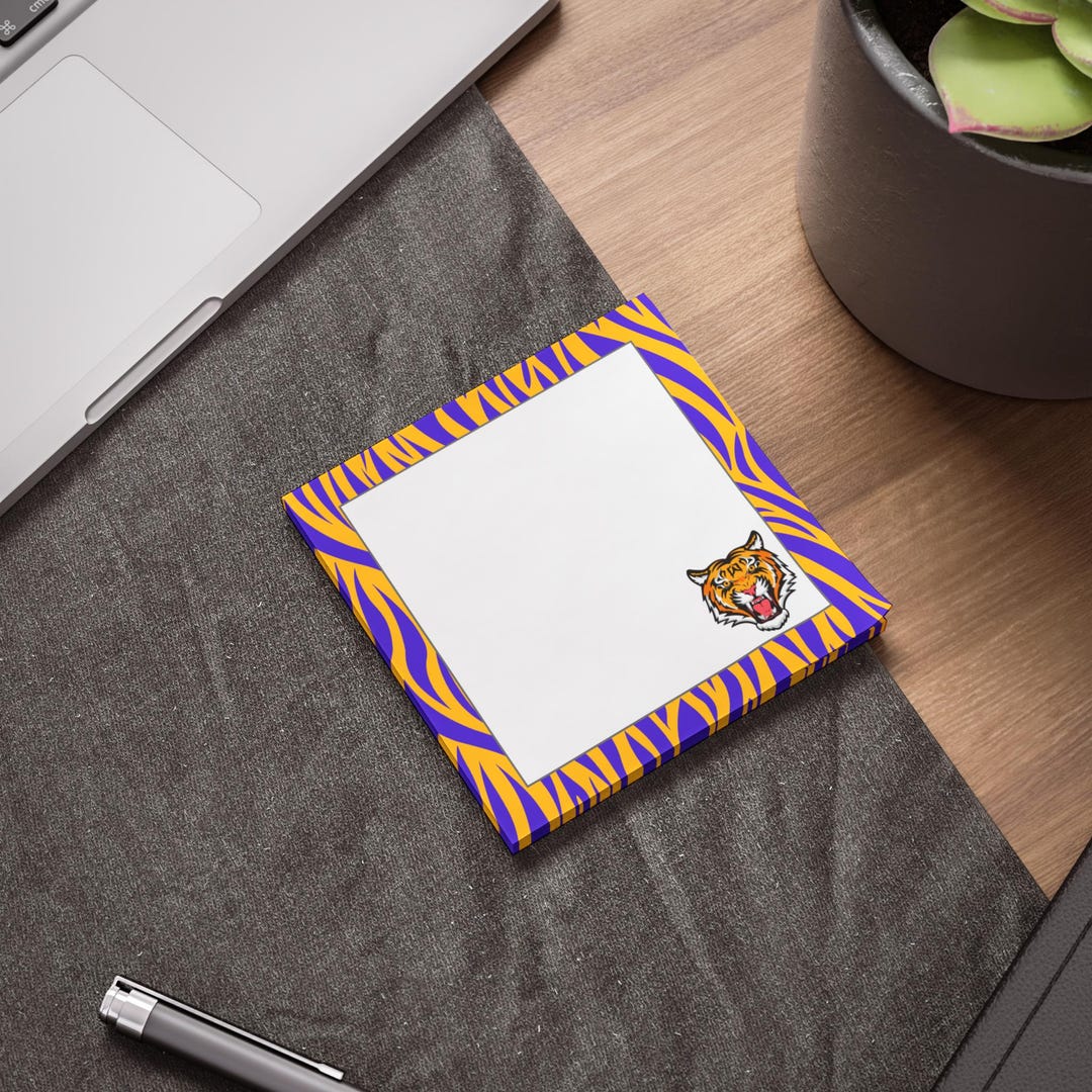 LSU Tiger Design Post-it® Note Pads - Etsy