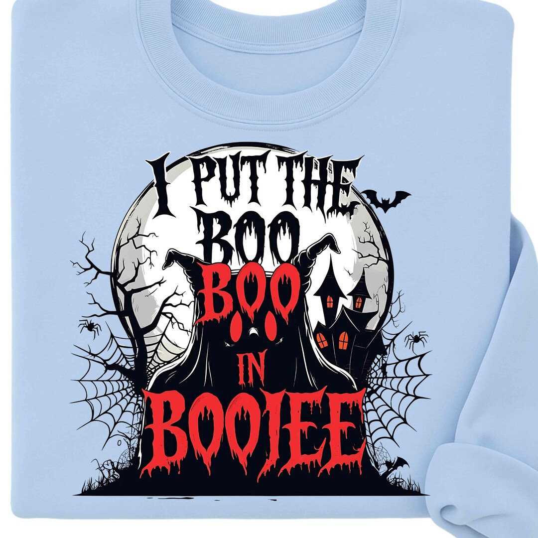 I Put the BOO in Boojee PNG | Gothic Spooky Halloween Sublimation ...