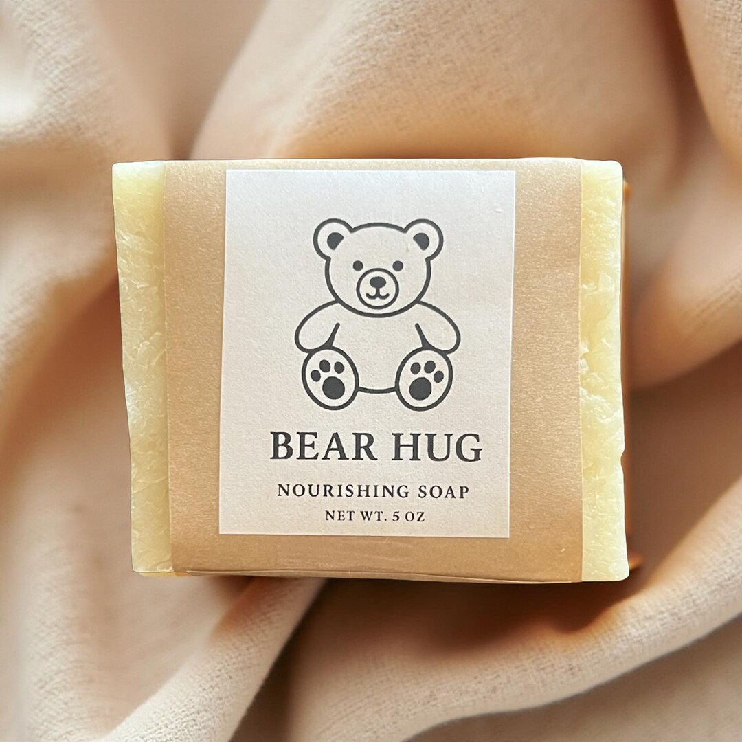 Bear Hug Soap – Gentle Toddler Soap Bar | Shea Butter & Oat | Soft ...