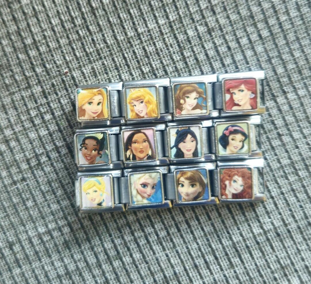Choose Disney Princess Italian Charm 9mm Stainless Steel - Etsy
