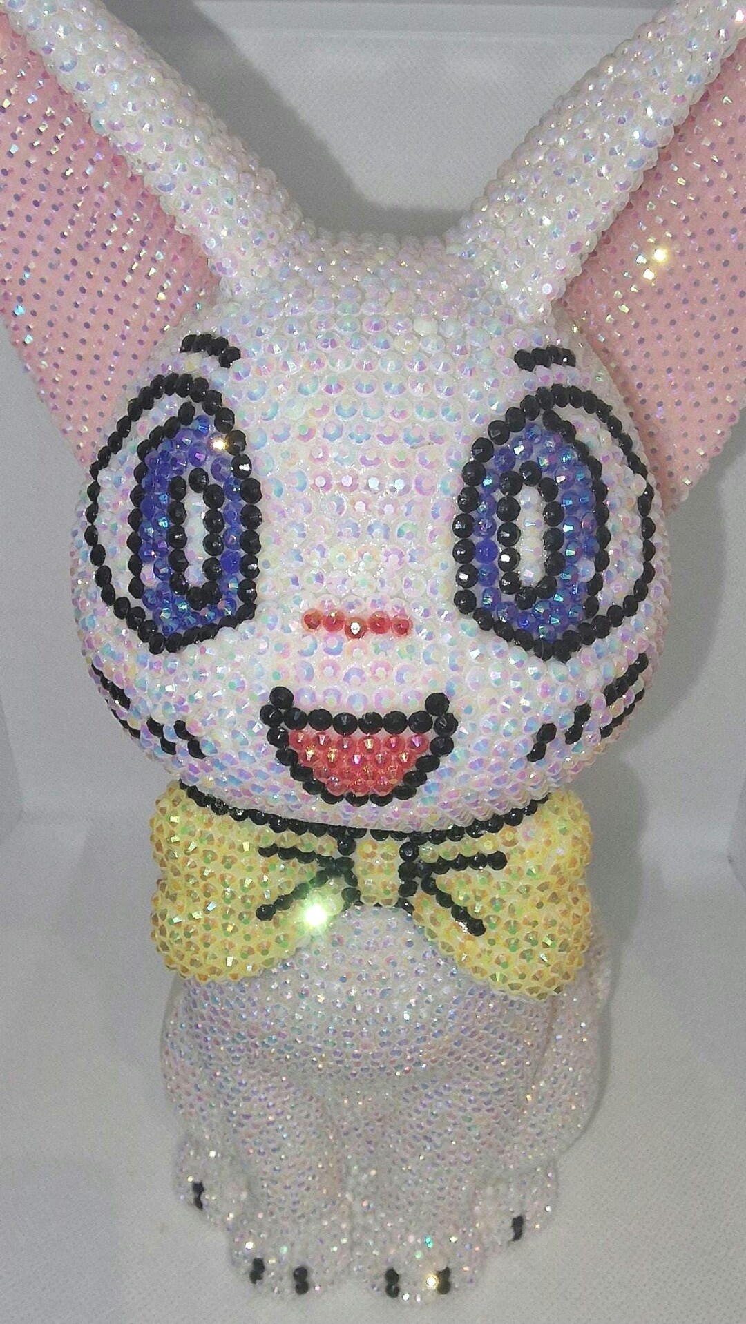 Rhinestone Cat Piggy Bank • Luxury Crystal Bling Money Bank • Hand ...