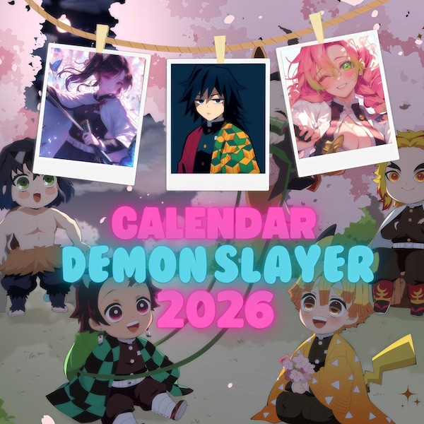 Demon Slayer Advent Calendar - Etsy UK