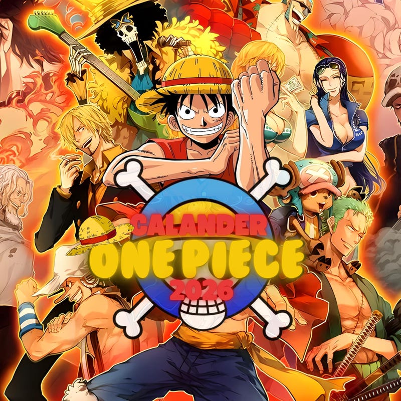 2026 Calendar Wall Anime - Etsy