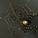 Beaded Spider and Web Kit / Wire Work Kit / Halloween Craft Kit / Make ...