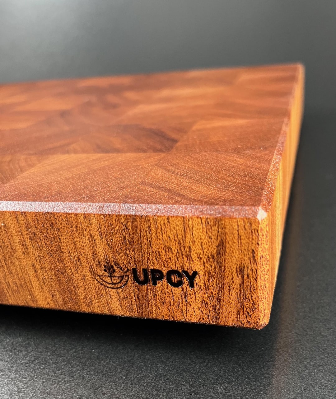 Meranti End Grain Cutting Board Made From Upcycled Wood – Handmade ...