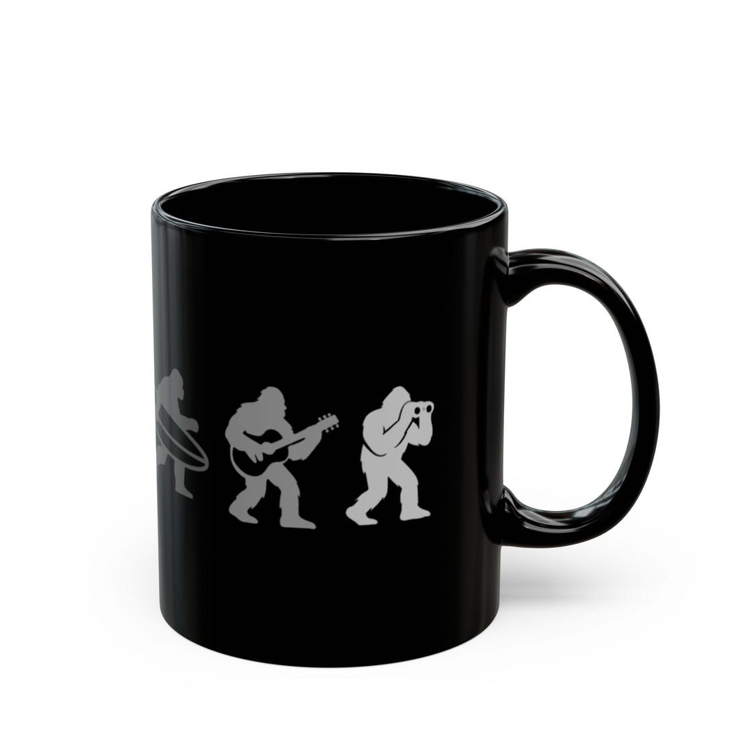 Sasquatch Evolution Mug, Quirky Coffee Cup for Nature Lovers, Gift for ...