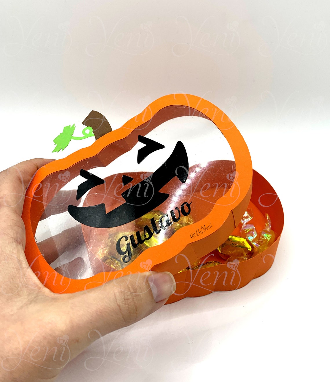 Boxes With Acetate LID Halloween Pack Adorables Pumpkin and - Etsy