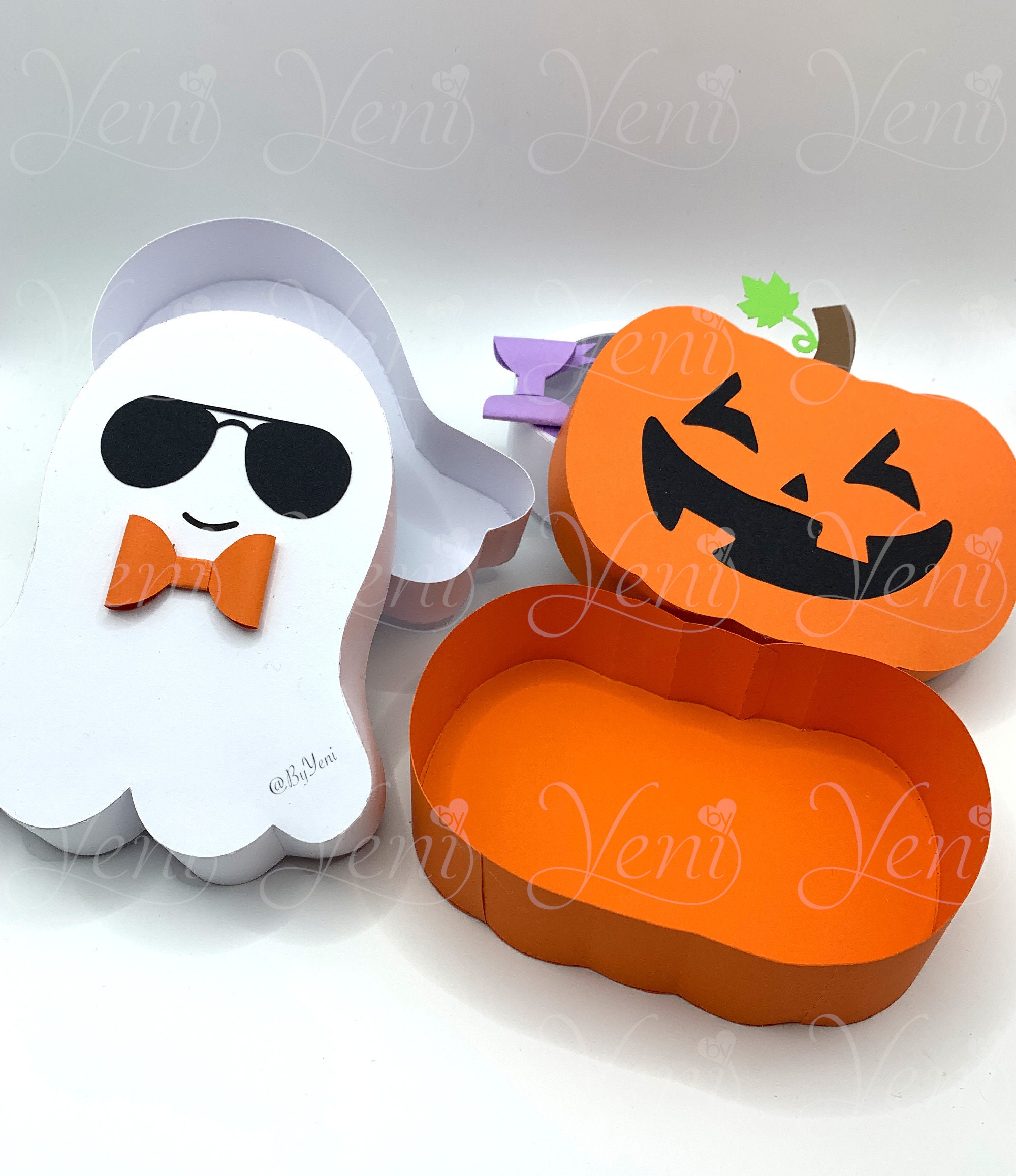 WITH LID and Layers Halloween Pack Adorables Pumpkin and - Etsy