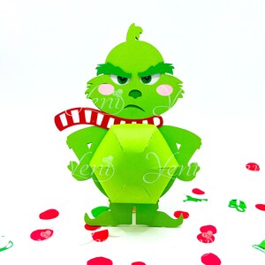 WITH Box Grinch Candy Holder With Box Digital Files Svg studio - Etsy