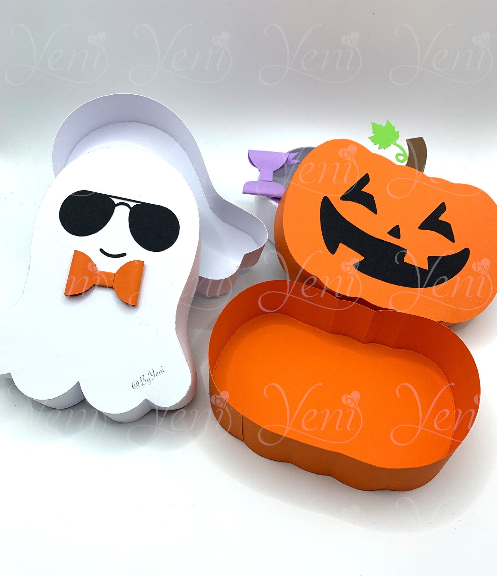 WITH LID and Layers Halloween Pack Adorables Pumpkin and - Etsy