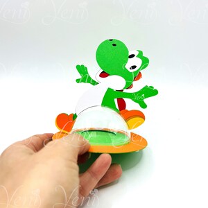 WITH Spoon Mechanism Yoshi up Candy Holder for 8cm / 3.15 Sphere ...