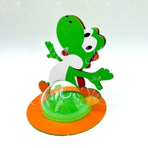 WITH Spoon Mechanism Yoshi up Candy Holder for 8cm / 3.15 Sphere ...