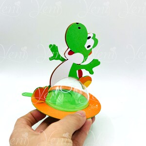 WITH Spoon Mechanism Yoshi up Candy Holder for 8cm / 3.15 Sphere ...