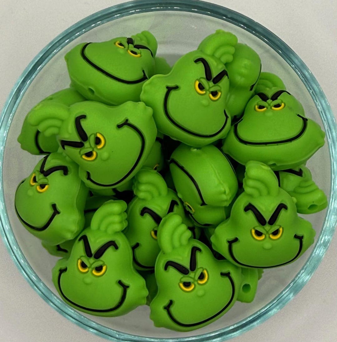 3D Green Man Focal Bead - Etsy