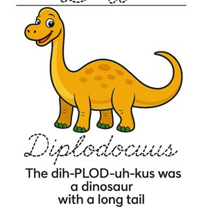 Dinosaur Cursive Flashcards A–Z | Printable Handwriting Practice for ...