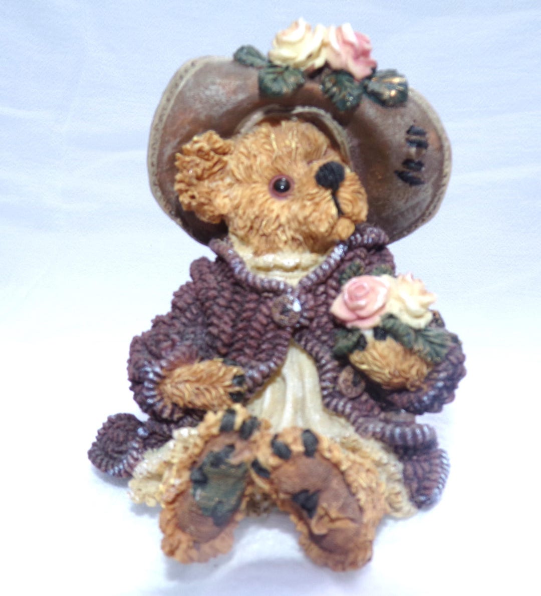 Boyds Bears "mrs Tuttle...stop & Smell Roses" #228315 Orig Box 1999 - Etsy