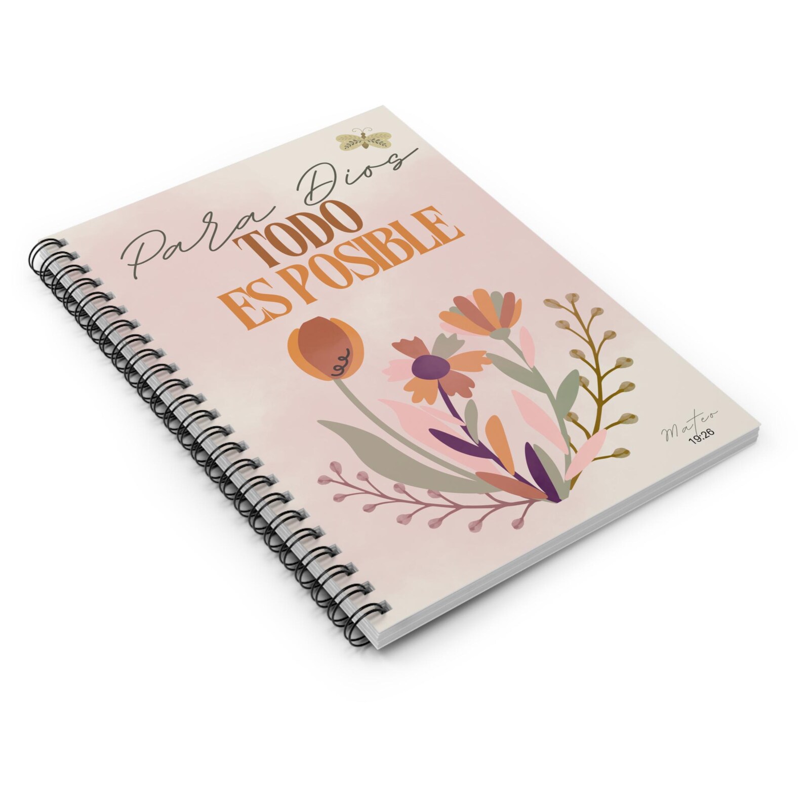 Spiritual Journal | Bible Verse Notebook | Daily Planner & Gratitude ...