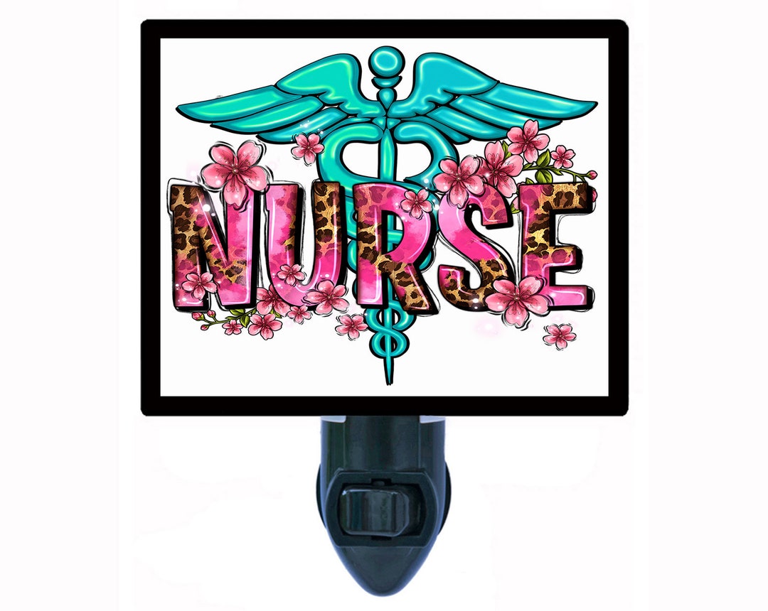 Nurse – Nursing Medical Night Light – Healthcare Plug in Light – Cozy ...