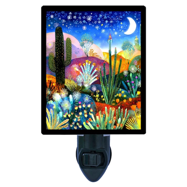Cactus Led Nightlight - Etsy