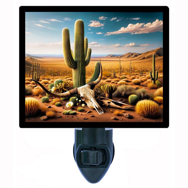 Cactus Led Nightlight - Etsy