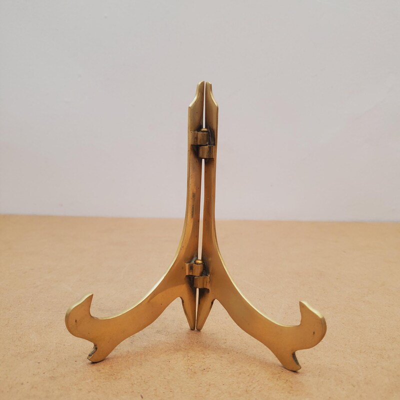 Brass Table Stand - Etsy