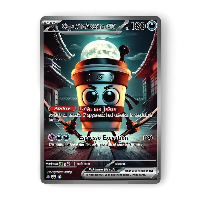 Italian Brainrot Pokemon - Custom Holographic Fan-art Cards - Hilarious ...