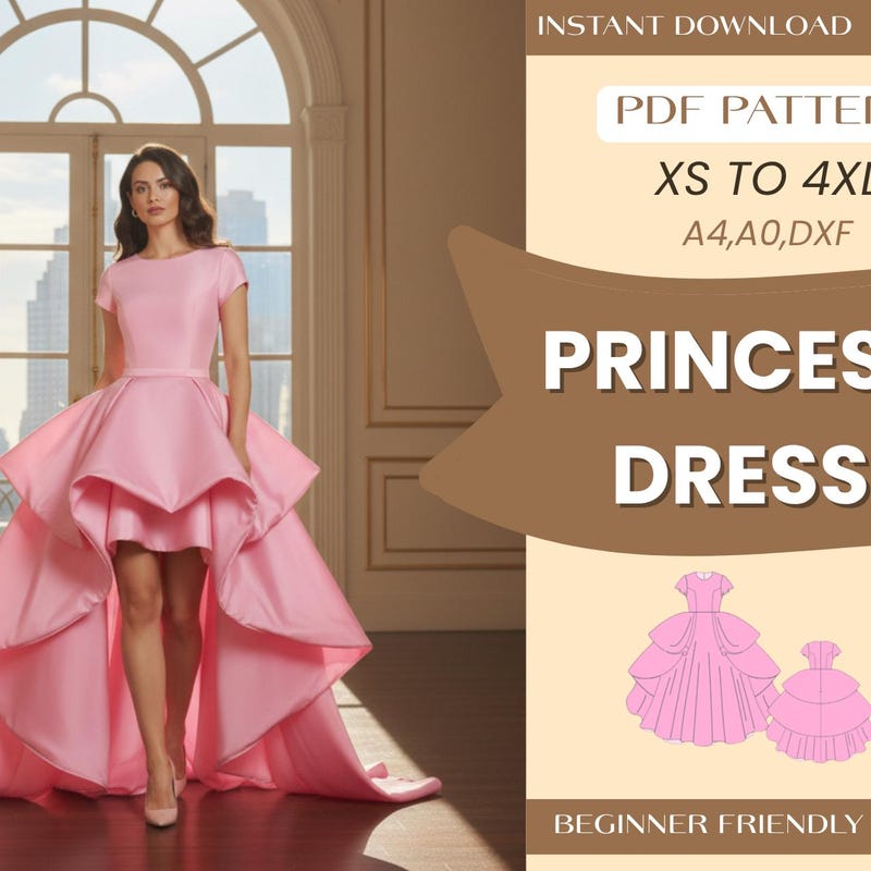 Ball Gown Pattern - Etsy