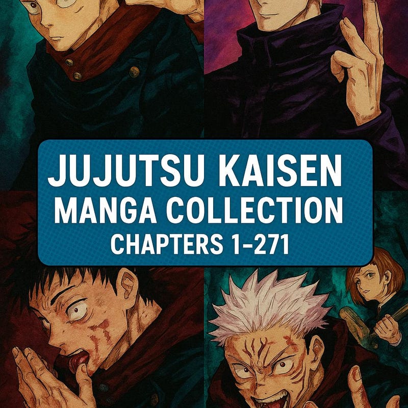 Jujutsu Kaisen Complete Manga Set - Etsy