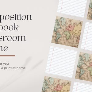 Map Theme Classroom Decor Bundle - Etsy