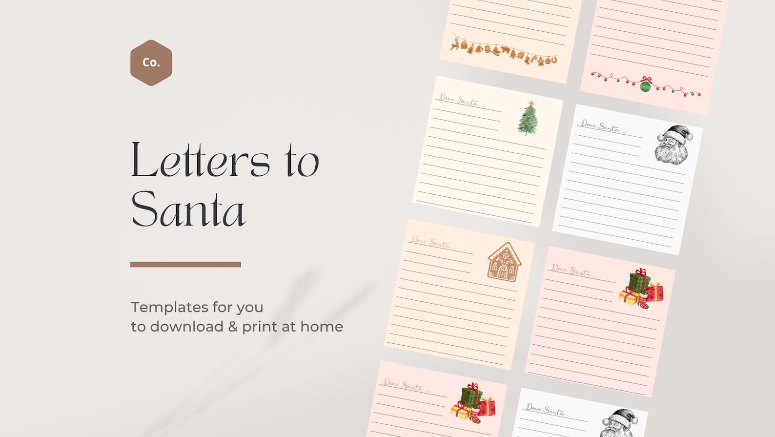 Printable Dear Santa Letter Prompts - Etsy