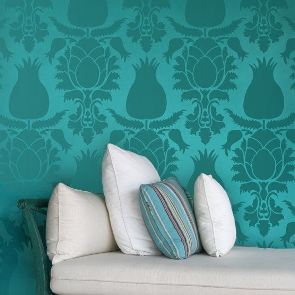 Boho Wall Stencil - Etsy