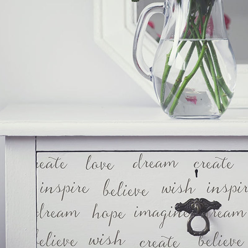 Shabby Chic Decals - Etsy