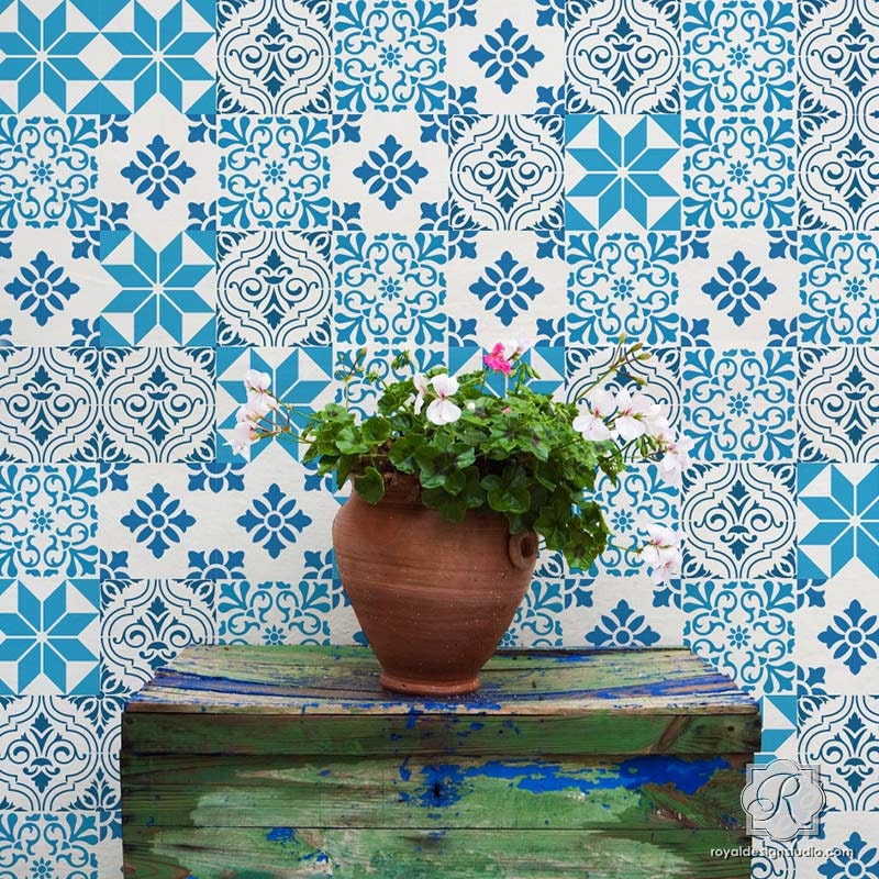 Faux Tiles - Etsy