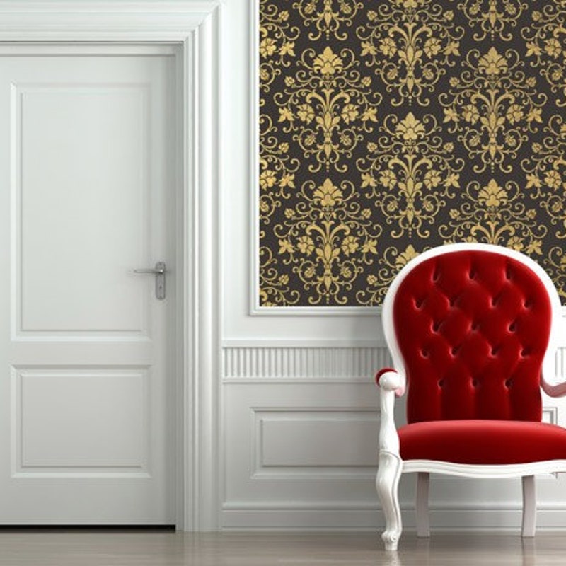 Colonial Wallpaper - Etsy