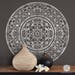 Mandala Medallion Stencil for Painting a Large Circle Shape on Wall Art ...