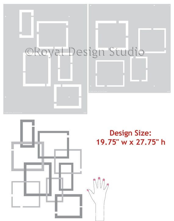 Square Patterns For Walls
