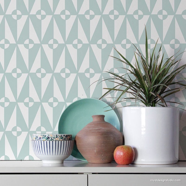 Modern Stencils - Etsy