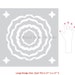 Ripple Wave Circle Tile Stencil - Geometric Wall & Floor Design - Etsy