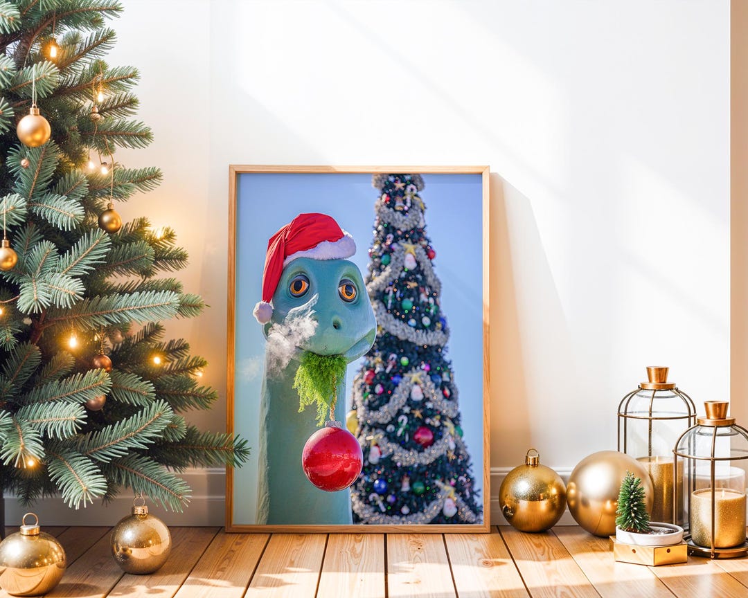 Gertie Christmas Wall Art | Disney Wall Art Digital Wall Art Download ...
