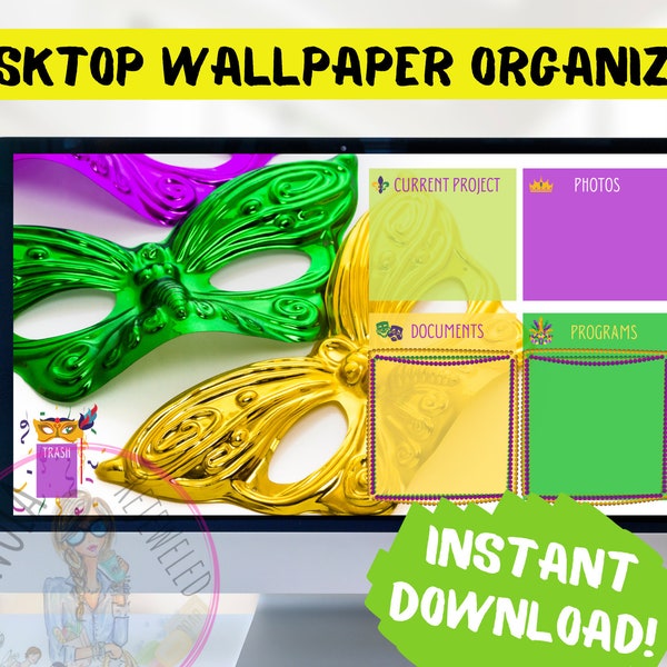 Coffee Notes Desktop Organizer Wallpaper Desktop Blogger Organizer ...