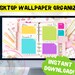 Planner Desktop Organizer Wallpaper Desktop Blogger Organizer Computer ...